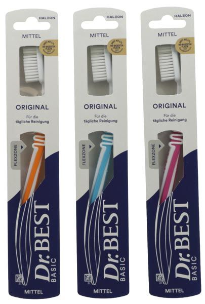 Zahnbürste Dr.Best Original Mittel | 2213